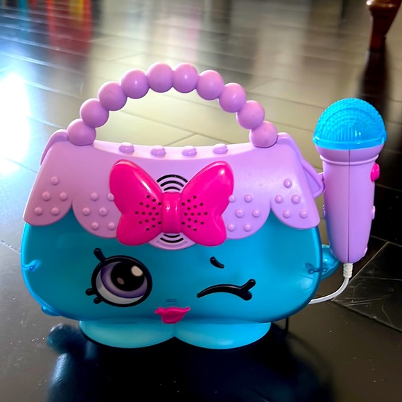 Shopkins | Toys | Shopkins Sing Along Boombox W Real Working Microphone ...